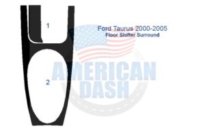 Fits Ford Taurus 2000 2001 2002 2003 2004 2005 Full Dash Trim Kit ...